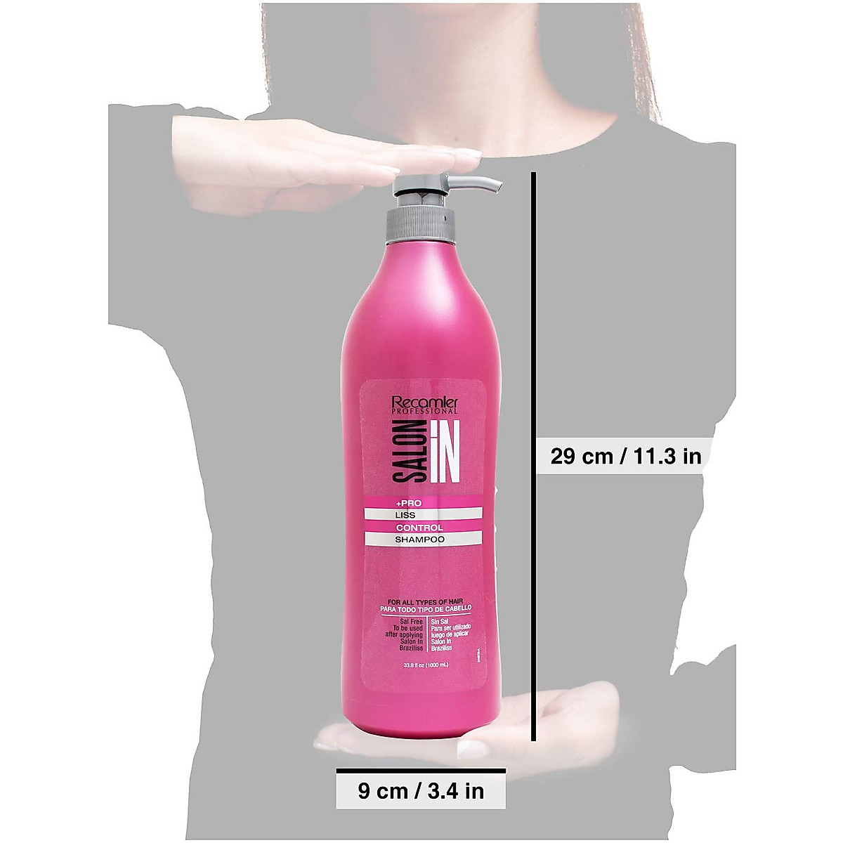 Recamier Professional Salon In +Pro Liss Control Hair Shampoo x 33.8oz