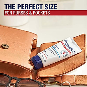 Aquaphor Healing Ointment Advanced Therapy Skin Protectant Skin Care Set, Body Moisturizer for Dry Skin, Minor Cuts and Burns, Dry Cuticles, Cracked Heels, Hands and Lips, 14 Oz Jar + 1.75 Oz Tube