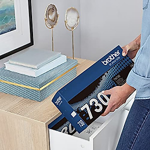 Brother Genuine Standard Yield Toner Cartridge, TN730, Replacement Black Toner, Page Yield Up To 1,200 Pages, Amazon Dash Replenishment Cartridge,1 Pack