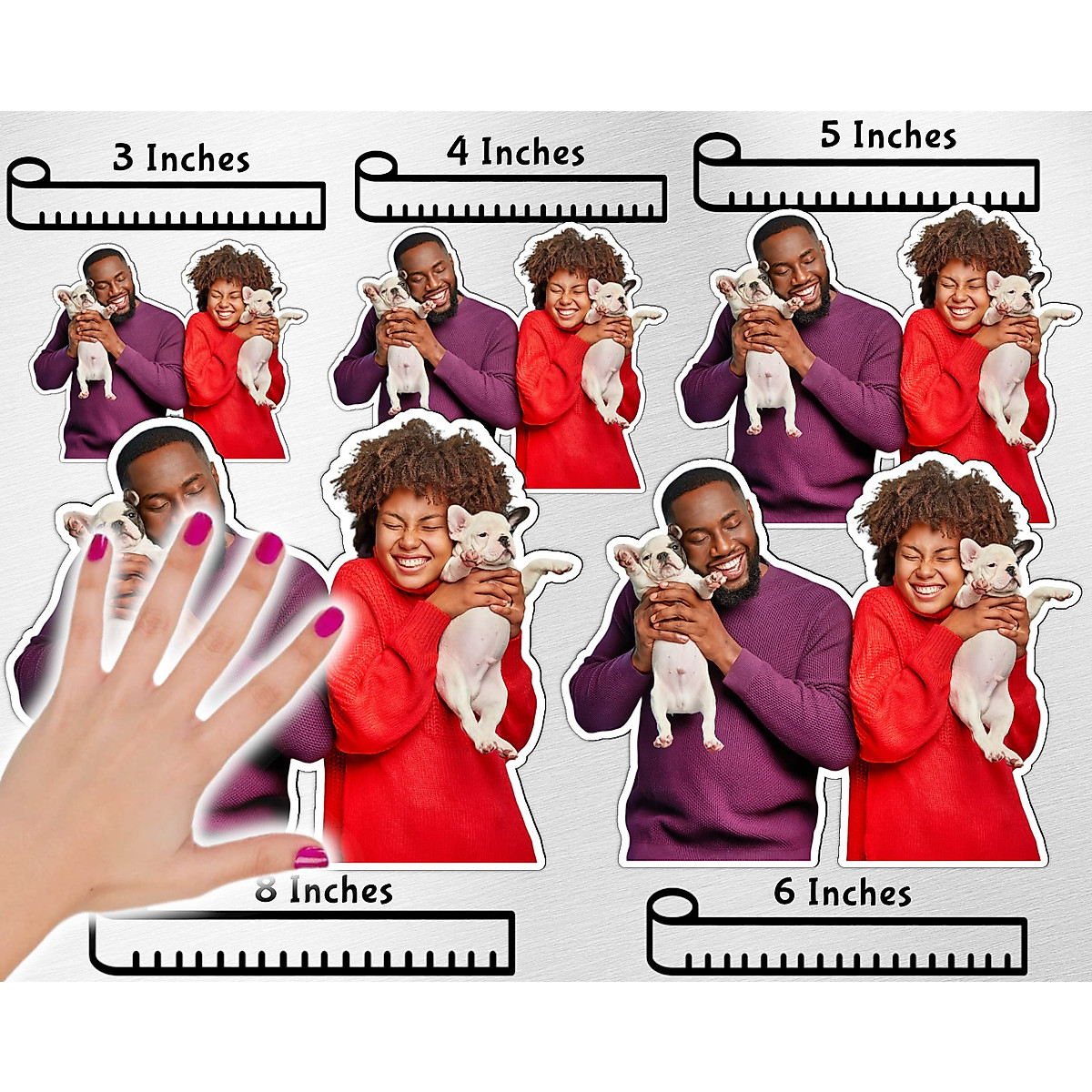 Personalized Photo Magnet - Customized Cutout Magnets Magnetic Photos | Save Your Best Memories