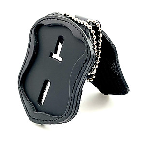 Perfect Fit Shield Wallets Boston Police Belt Clip Badge Holder with Neck Chain