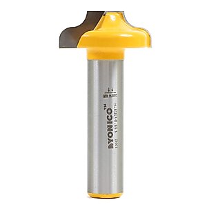 YONICO CNC Cabinet Door Rail & Stile Router Bit (Traditional Ogee - 1-1/4" CD - 1/2" Shank)