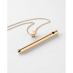 Crave Vesper 2 Original Vibrator Necklace | Wearable Sex Toys Vibrating Necklace for Adults | Luxury Adult Toys & Adult Toy Accessories, Gold