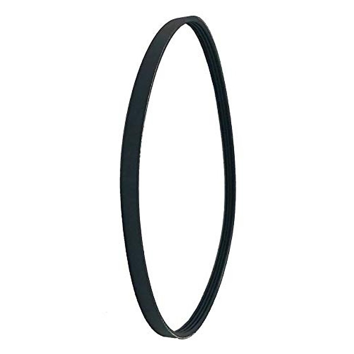 HASMX Drive Belt Replacement Belt for Rikon Band Saw Models 10-320, 10-321, 10-325, RK14CS Replaces Part Numbers C10-995, P10-320-87, 24" Internal Length Band Saw Drive Belt, 4 Rib, Black (1-Pack)