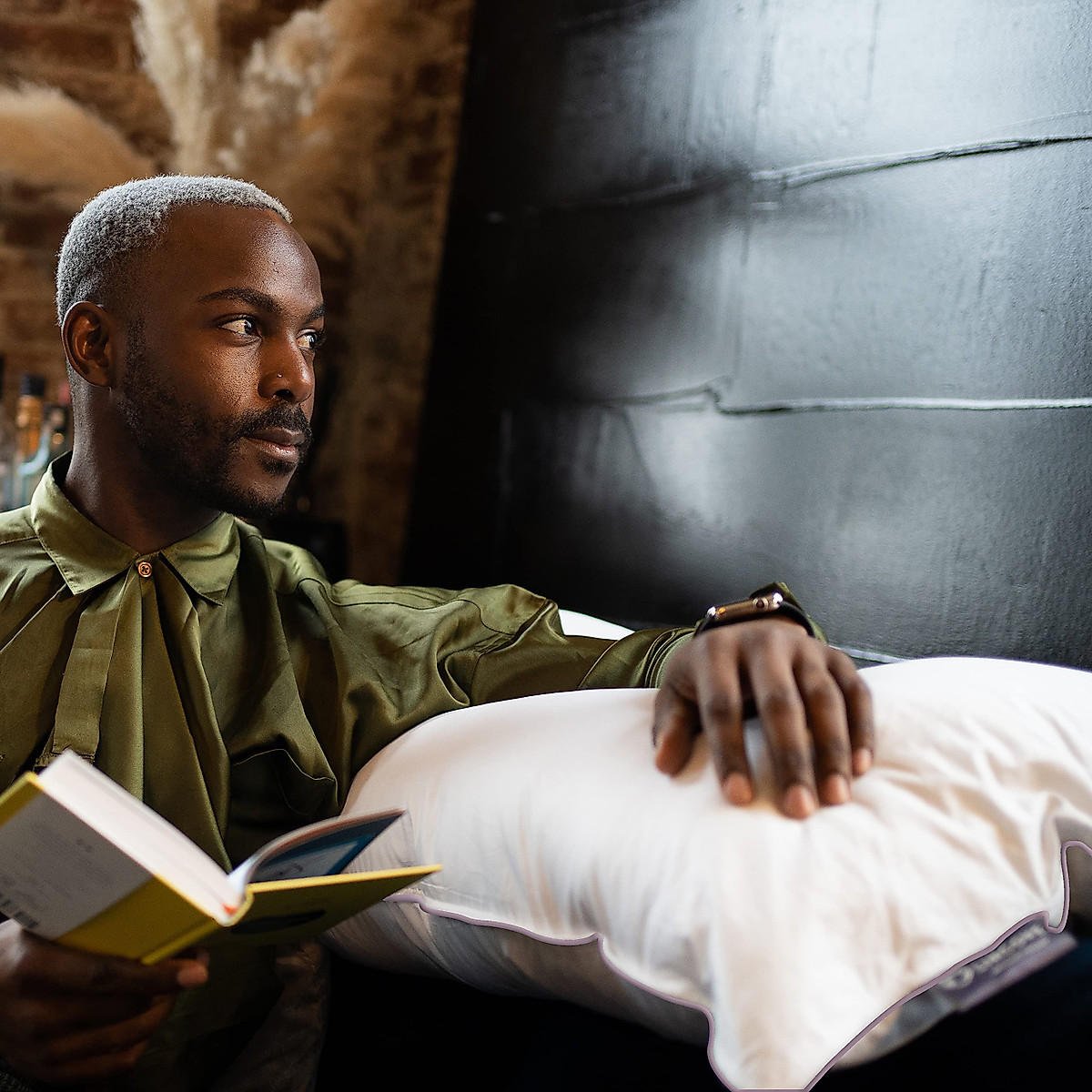 Lincove 100% Cotton Sateen Pillow Protector Cover - Zipper Pillow Cover - 500 Thread Count Luxury Cotton - Zippered Dust Pillow Protector Bed Pillow Case, Standard, 20”x26”