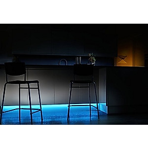 Philips Hue LightStrip 2-Pack Dimmable LED Smart Light Starter Kit (Older Model, 2 LightStrips and 1 Bridge, Compatible with Amazon Alexa, Apple HomeKit and Google Assistant)