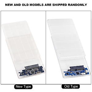 2.5 Inch SATA to USB 3.0 Hard Drive Disk Enclosure, HDD SSD Storage Box Case Enclosure