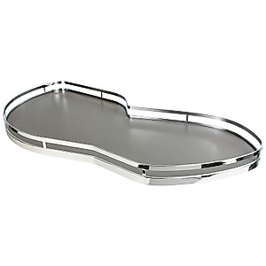 Lemans II Set 2-Shelf Lazy Susan with Soft-Close for Blind Base Corner Cabinets (1057 sq. Model 60, Tray Size: 21", Swings Left)