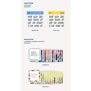 The Boyz - Bloom Bloom [Bloom ver.] (2nd Single Album) CD + 88p Photobook + POP-UP Card + Name Sticker + Photo Letter + Photocard
