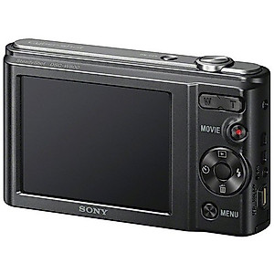 Sony Cyber-Shot DSC-W800 Digital Camera (Black) + 32GB Pixi-Basic I3ePro Accessory Bundle