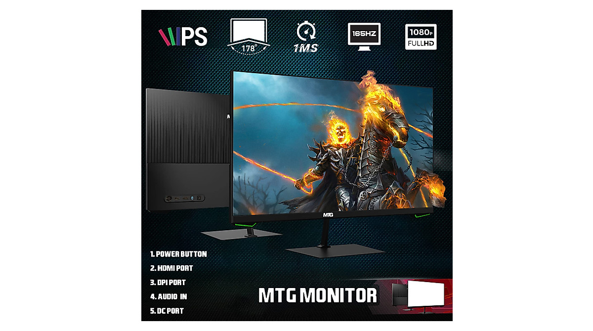 TechMagnet Zeus Gaming PC - i5, 32GB RAM & Dual Monitor