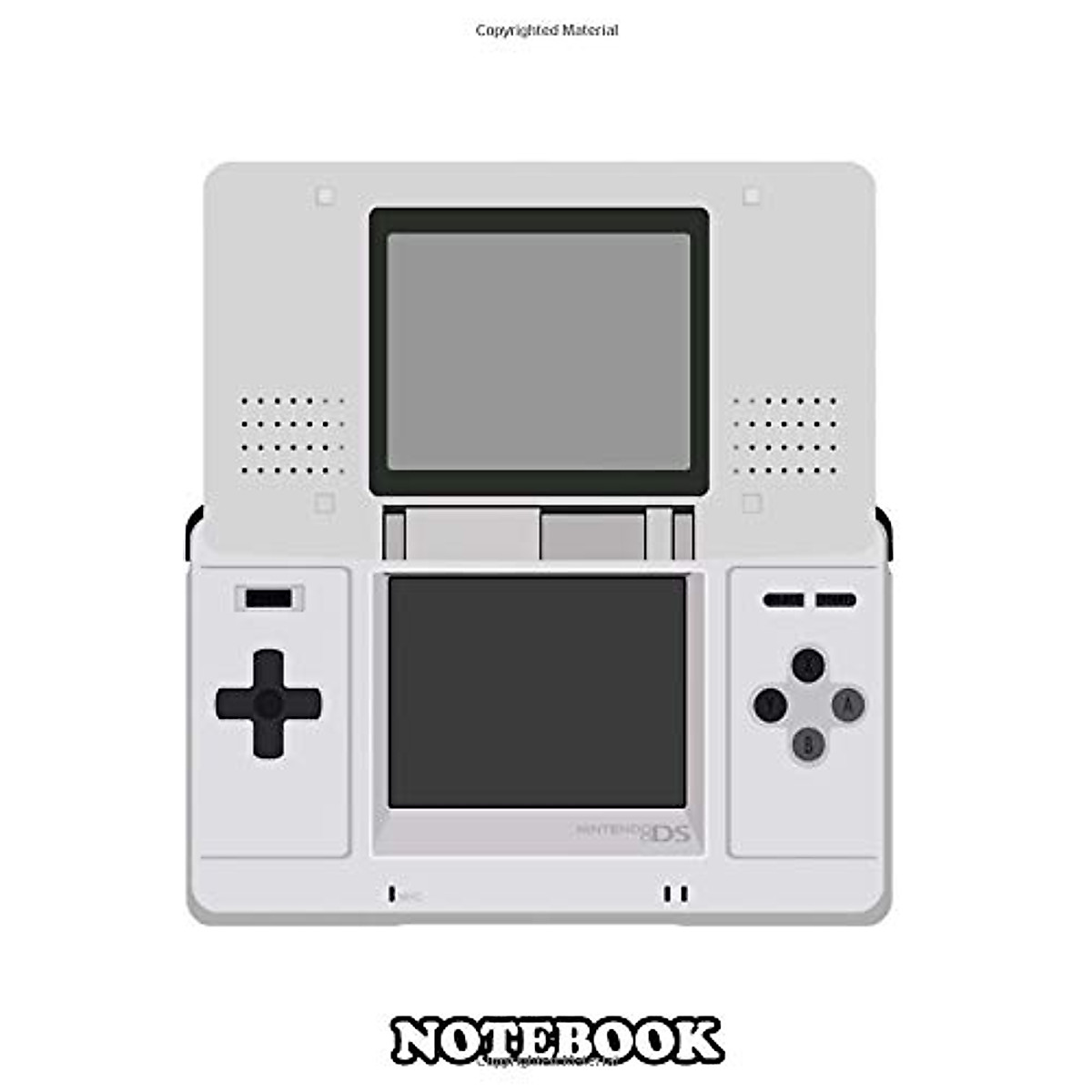 Notebook: Nintendo Ds , Journal for Writing, College Ruled Size 6" x 9", 110 Pages