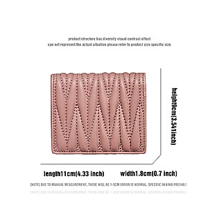 LAORENTOU Cowh Leather Wallet for Women RFID Blocking Wallet Clutch Purses Small Wallets Credit Card Holder Phone Wallet