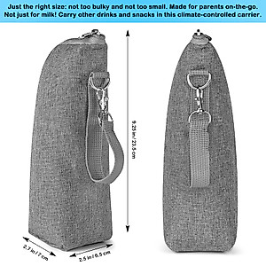 Accmor Baby Bottle Cooler Tote Bags, Insulated Breastmilk Cooler Bag, Nursing Bottle Cooler Warmer Bag for Nursing Mom Daycare Travel