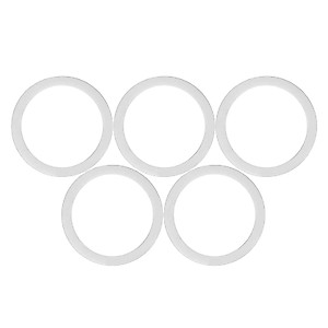 5PCS Badge Mold Gasket,Circle Cutter Button Maker Machine Gasket Badge Machine Gasket Badge Machine Die Matching Circle Cutter Button Maker Machine (58MM)