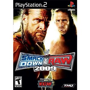 WWE SmackDown vs. Raw 2009 - PlayStation 2 (Renewed)