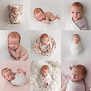 Newborn Photography Props Stretch Newborn Photography Wrap Blanket for Baby Boys Girls Posing Photo Shoot Props
