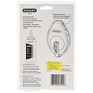 STANLEY Chalk Line, Reel with Blue Chalk (47-442)