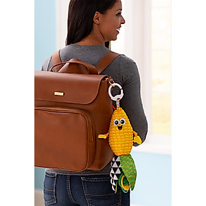 Lamaze John Deere Clip n Go, Corn E. Cobb Baby Clip On Toy, Multi
