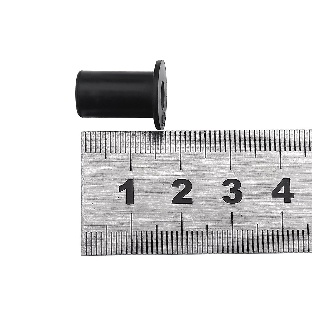 Dilwe Windshield Bolts, 6pc M5 Quality Rubber Well Nuts for Sealing Holes or Isolating Vibrations for Motorcycles Kayak Canoe Boats