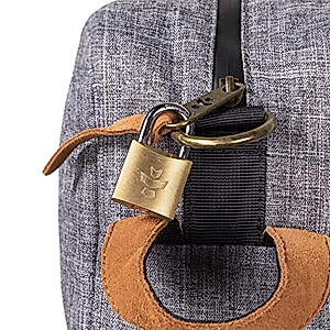 Revelry Supply RV80020 Toiletry Kit, Small, Crosshatch Grey