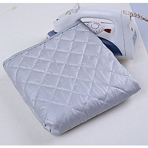 Kaxich Foldable Magnetic Ironing Mat Washer Dryer Heat-Resistant Ironing Pad Blanket Thick Portable Ironing Board Cover for Table, Travel and Flat Surface 33"X 19"