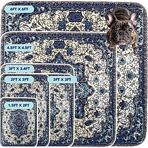 PUPIBOO Washable Pee Pads for Dogs - Super Absorbent Reusable Puppy Training Pads - 100% Waterproof, Leak-Proof & Non-Slip Whelping Pads for Pet Housebreaking