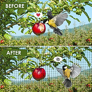 Bird Netting for Garden,7x100 Feet Fruit Tree Netting for Squirrels and Birds,Bird Netting for Garden Netting Mesh,Deer Netting for Plants Netting for Squirrels