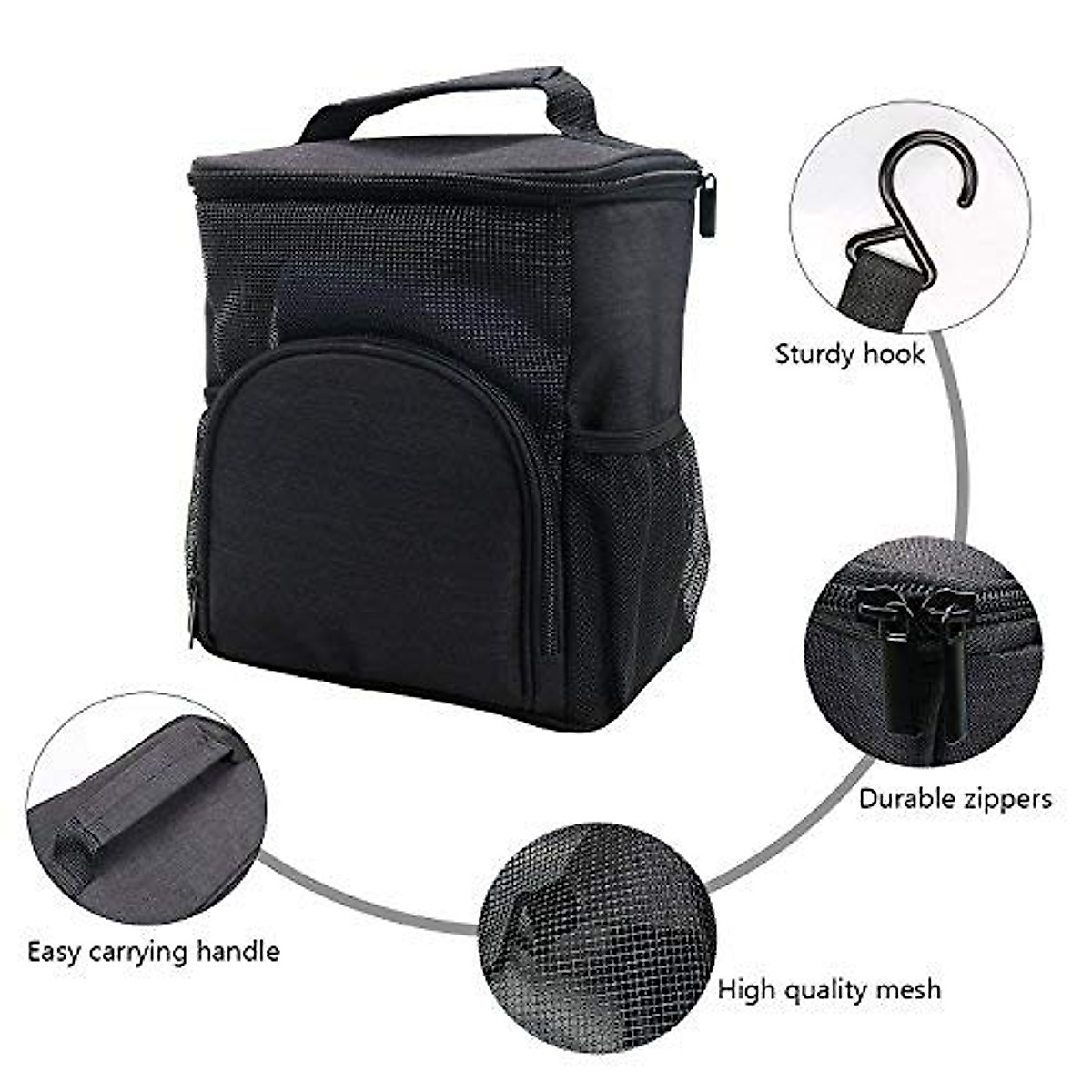 Shower Caddy Tote Bag, Shower Caddy Dorm, Shower Caddy Portable, Hanging Toiletry Bag,Bath Organizer with Quick Dry for Women Men