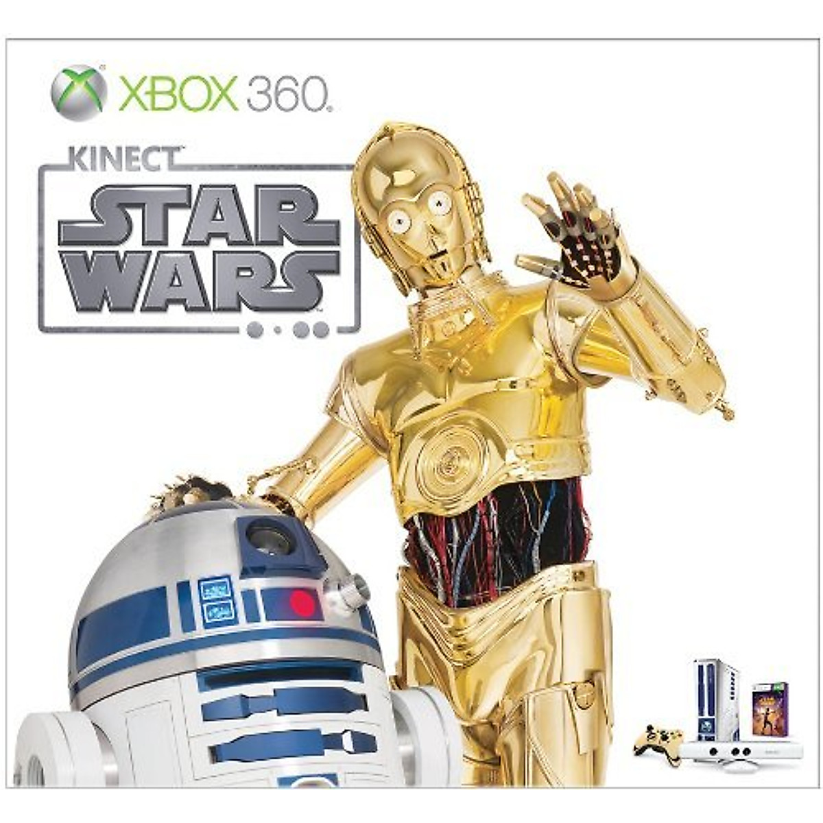 Xbox 360 Limited Edition Kinect Star Wars Bundle (Renewed)
