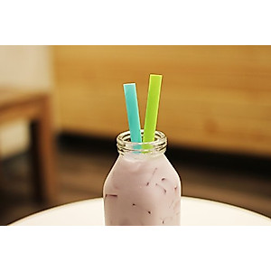 Karat C9060s 9" Boba Straws(10mm Diameter), Poly-Wrapped, Assorted Solid Colors (Case of 1600)