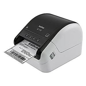 Brother QL-1100 Wide Format Thermal Label Printer - USB Connectivity, 4" Wide, 300 x 300 dpi, 69 Labels Per Minute Professional Monochrome Postage and Barcode Printer Cbmoun
