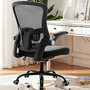 Nobofeeling Home Office Chair, High Back Desk Chair with 5 Years Warranty and Adjustable Lumbar Support, Computer Chair with Soft Cushion, Ergonomic Design Swivel Task Chair for Pain Back