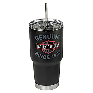 Harley-Davidson Genuine Travel Mug & Tumbler Set, Double-Wall Stainless Steel