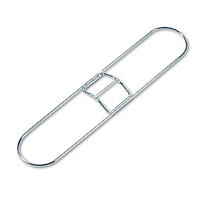 Boardwalk BWK1424 24 in. x 5 in. Zinc Plated Clip-On Dust Mop Frame