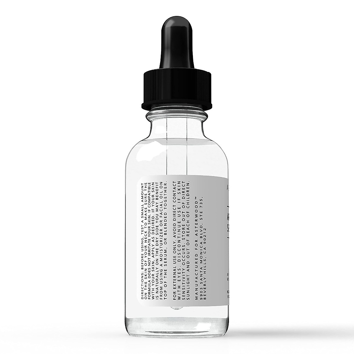 Asterwood Argireline Peptide with Hyaluronic Acid Serum - Wrinkle Reducing, Anti-Aging, Nourishing - Fragrance-Free - 1 Fl Oz