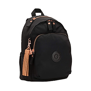 KIPLING(キプリング) Women Kipling Official Authentic Delia Backpack, Rose Black