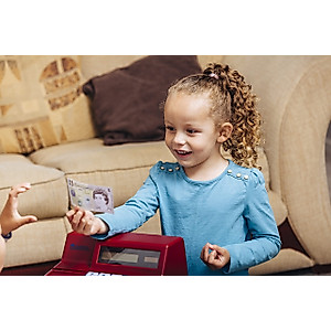 Learning Resources Pretend & Play Calculator Cash Register with Canadian Currency, Classic Counting Toy, Kids Cash Register, 73 Pieces, Ages 3+