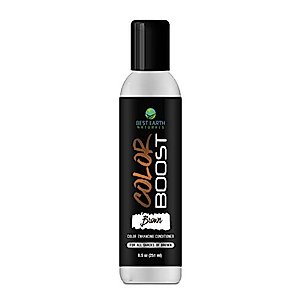Color Boost Brown Color Depositing Conditioner For All Shades of Brown Hair Add Hair Color or Help Cover Gray Hair for Men and Women 8.5 Ounces