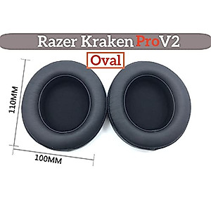 for Razer Kraken 7.1 V2/Razer Kraken Pro V2,Replacement Cushion Ear Pads for Virtual Surround Headphone/Ear Cushion/Ear Pillow/Ear Cups/Earpads Repair Parts