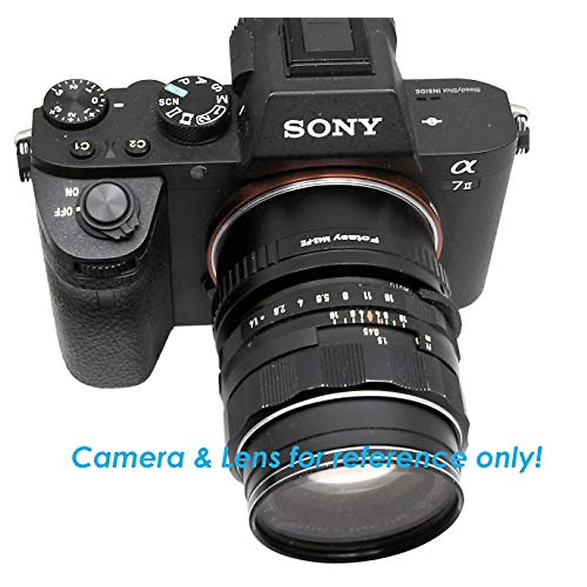 Fotasy Copper Adjustable M42 Lens to E Mount Adapter, 42mm Screw Mount to E Mount, Compatible with Sony a7 a7R a7s II III IV a9 a7c Alpha 1 a6600 a6500 a6400 a6300 a6100 a6000 a5100 a5000 a3500 ZV-E10