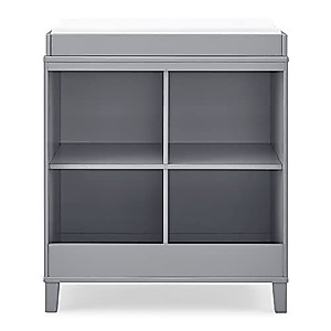 Delta Children Huck Convertible Changing Table, Grey
