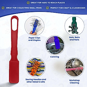 MR CHIPS 300 Magnetic Bingo in 6 Colors Plus Made USA Wands