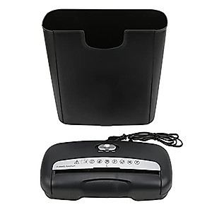 Paper Shredder Stationery Electric Mute Supplies Mini Household Office 220V 110V Document Shredder EU Electrical Home Shredder Shredders (US Plug 110V)