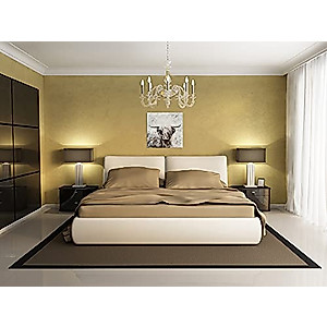 Yihui Arts Highland Cow Canvas Wall Art Hand Painted Lovely Wild Animal Oil Paintings Grey and White Rustic Pictures Yak Artwork for Farmhouse Living Room Bedroom Bathroom Decoration