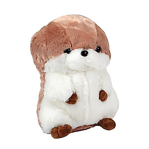 AEECASI Cute Otter Stuffed Animal Plush Doll, Otter Plushie Christmas Birthday Soft Toy Gifts for Kids, Sea Otter Cuddle Pillow Home Decor, 11.8"