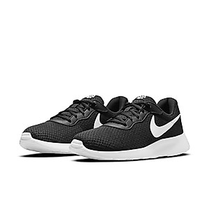 NIKE Men's Low-Top Sneaker, Black White Barely Volt Black, 11