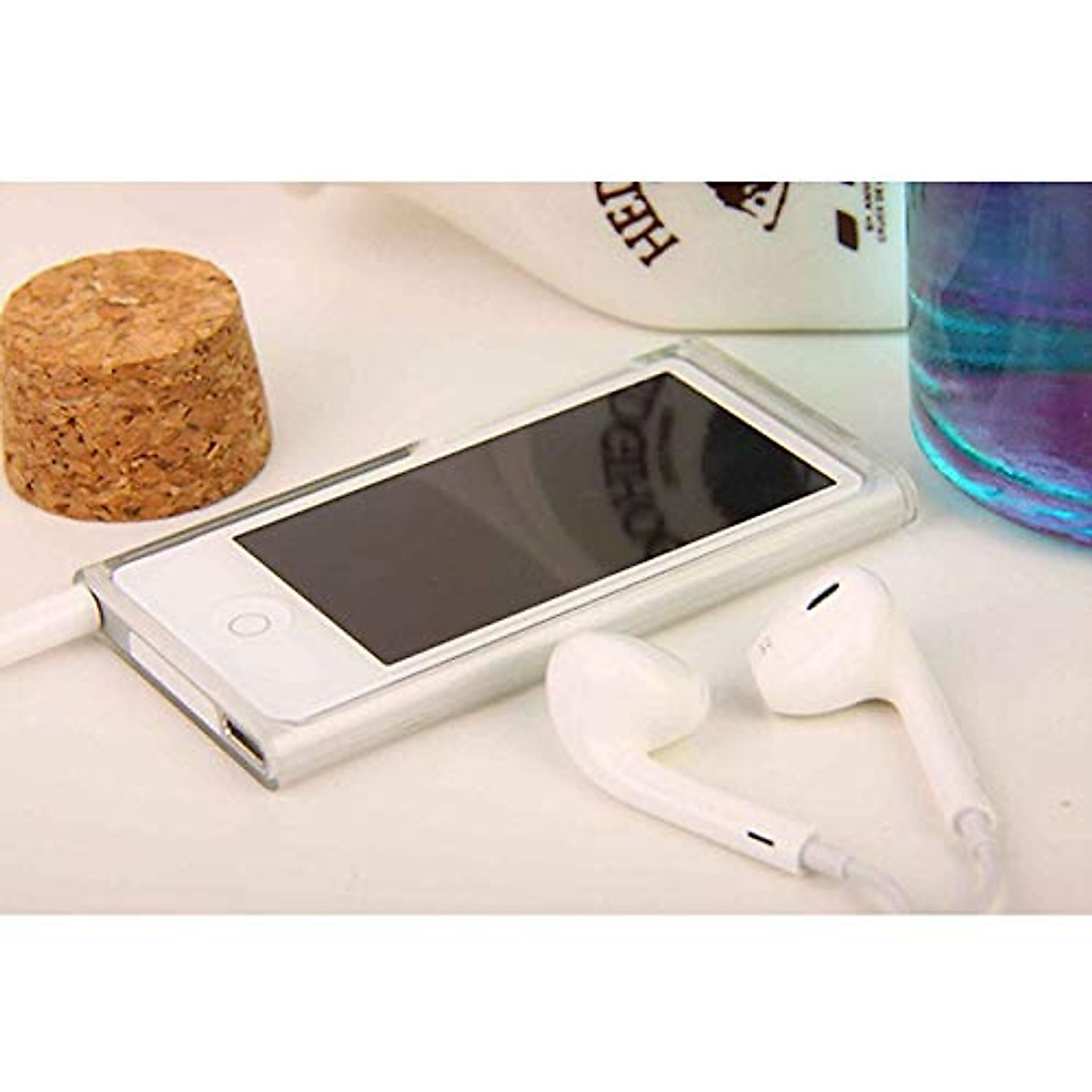 for iPod Nano 7 8 Case, Candy Color Soft TPU Rubber Gel Protective Skin Case Cover for Apple iPod Nano 7 7th 7G Generation 8 8th Generation (Only Clear Color)