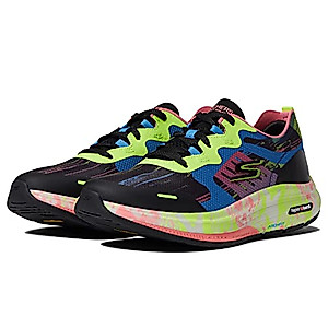 Skechers Go Walk Workout Walker - Graffiti Splash Black/Multi 7.5 B (M)