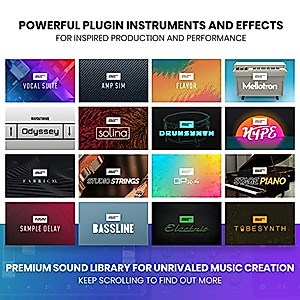 Akai Professional MPC Key 61 - Standalone Music Production Synthesizer Keyboard with Touch Screen, 16 Drum Pads, 20+ Sound Engines, Semi Weighted Keys, black